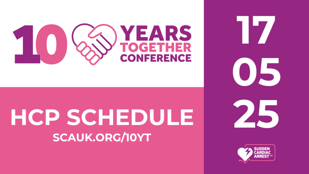 10 Years Together Health Care Professionals Schedule - Sudden Cardiac ...